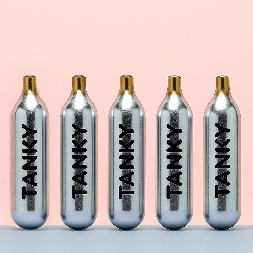 CO₂ Canisters — 5pk – Tanky